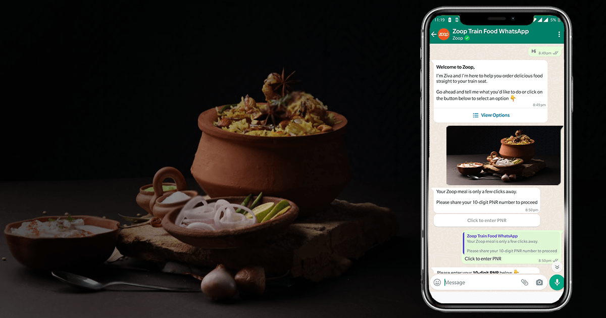 This WhatsApp food ordering feature will transform your train travel ...