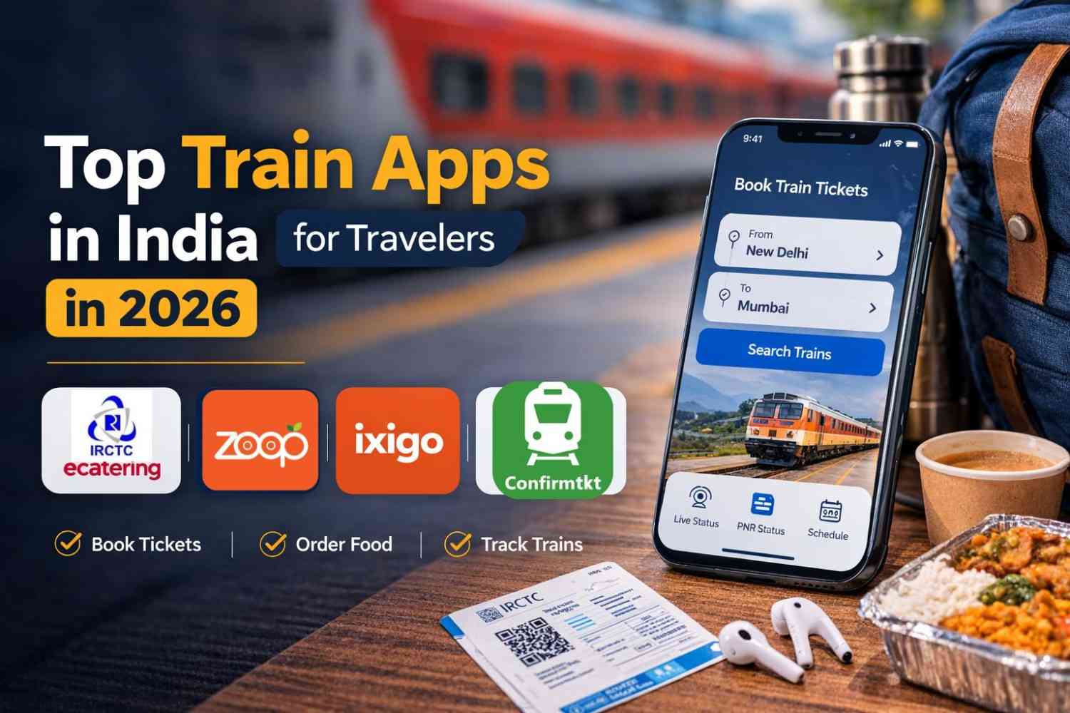 Top Train Apps in India for Travelers in 2026